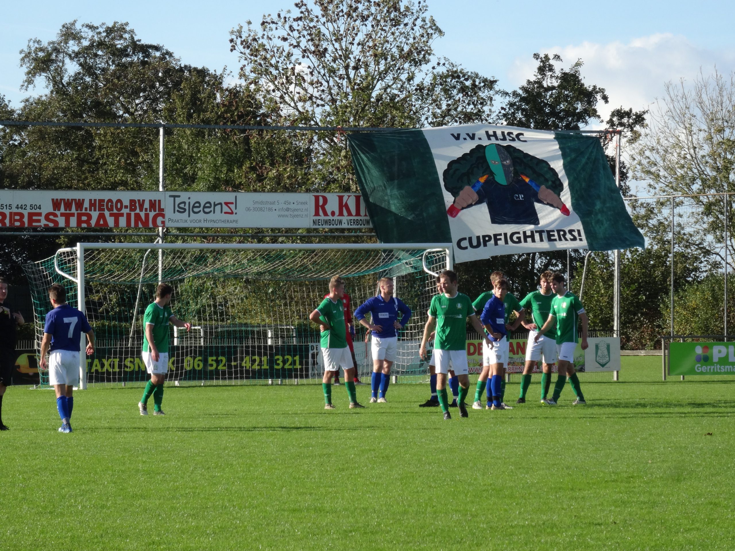 HJSC 1 thuis tegen Blue Boys, uitwedstrijd voor HJSC 2 ... HJSC 1 thuis tegen Blue Boys, uitwedstrijd voor HJSC 2 ...